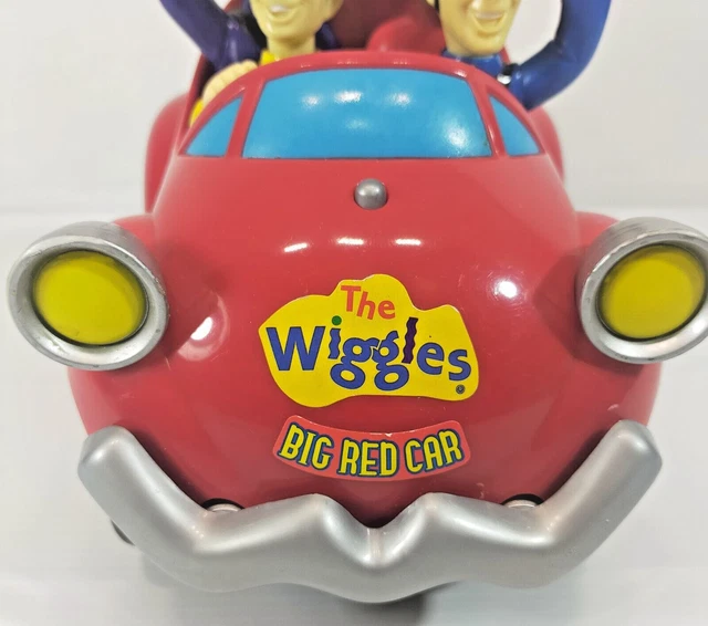 ORIGINAL CHARACTERS WIGGLES Big Red Car Plastic Toy With Sounds 2008 ...