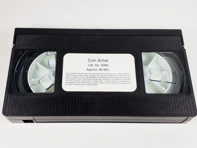 THE CON ARTISTS (1976) VHS Anthony Quinn Capucine Adriano Celentano ...