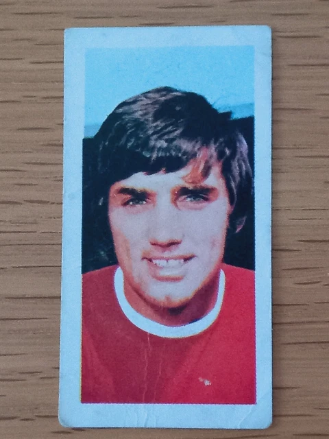 GEORGE BEST MANCHESTER United Barratt's Soccer Stars L 1972 Card £9.99 ...