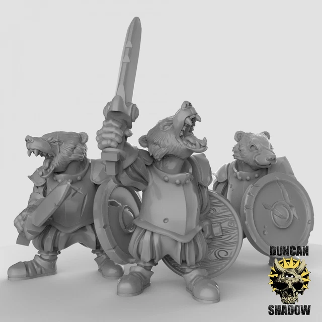 BADGER-FOLK, BADGER KIGHT, Dnd Badgerfolk, badger warrior, badge tank ...