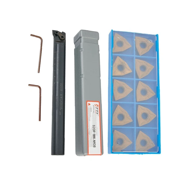 ENSEMBLE D'OUTILS DE coupe efficace tour barre d'alésage support d'outil de tou EUR 54,82 ...