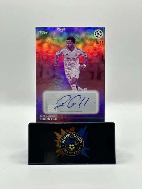 TOPPS SIMPLICIDAD 2025 Rodrygo Real Madrid Collectible Card 10/25 £63. ...