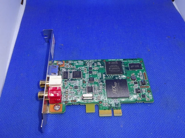 CARTE DE CAPTURE VIDÉO CANOPUS HSX-E1 AC07-PC-810 PCIe CARTE DE CAPTURE ...