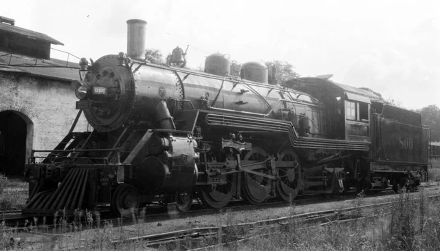 SAL SEABOARD AIR Line Railroad Locomotive Engine No 806 Old Train Photo ...