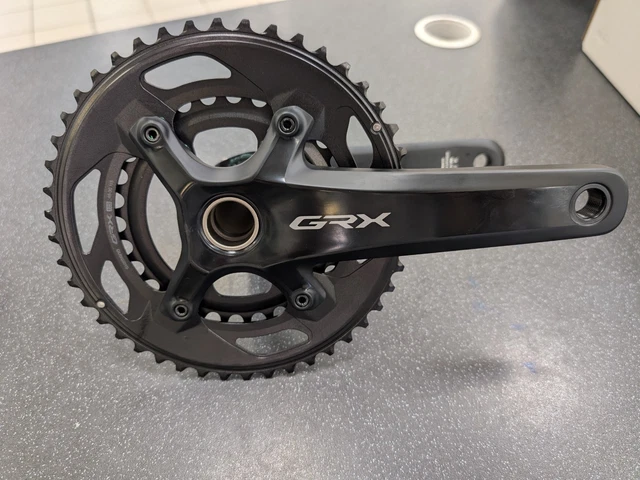 SHIMANO GRX FC-RX820 12 Speed 2x Chainset, 46-30t. 172.5mm Cranks £110. ...