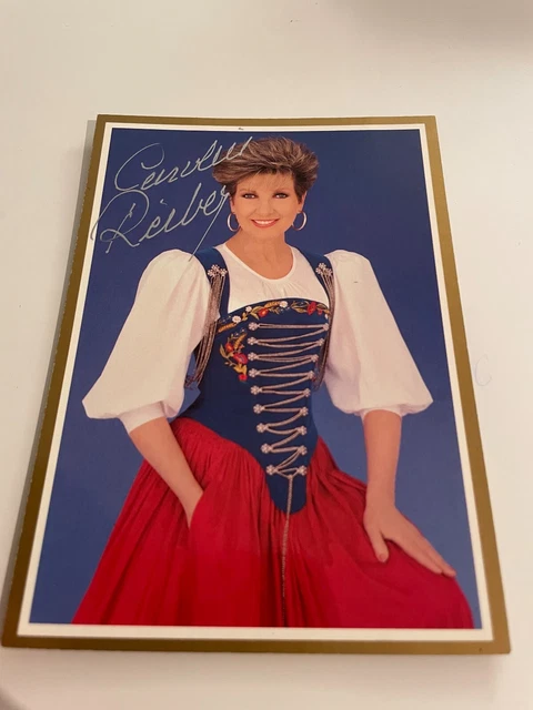 AUTOGRAMMKARTE, CAROLIN REIBER , TV-Moderatorin, Original ...