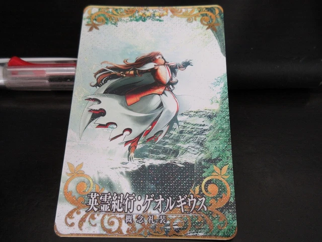 FGO FATE GRAND Order Arcade Card Hero Journey Georgios FOIL EUR 8,64 ...