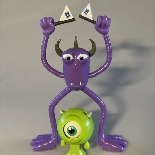 NEW DISNEY MONSTERS Inc University Toy Figure Bundle / Joblot Mike ...