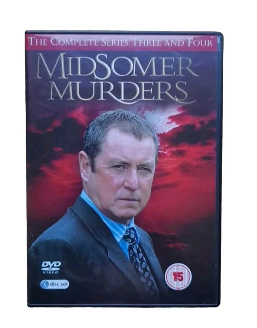 MIDSOMER MURDERS DVD - The Complete Series 3 & 4 - John Nettles - 6 Disc Set EUR 11,69 - PicClick IT