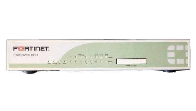 FORTINET FORTIGATE 60C FG-60C Router Firewall Security Appliance ...