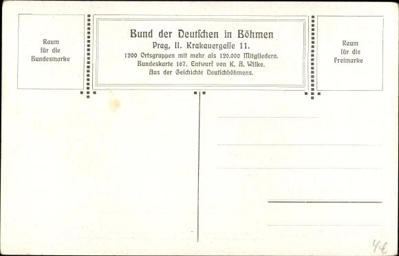 KÜNSTLER AK WILKE, Karl Alexander, Die Prager Maler stiften 1349... - 2789798 EUR 2,50 - PicClick DE