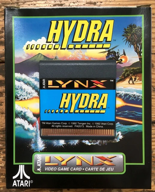 HYDRA EN BOÎTE Sans Notice Atari Lynx Pal Euro (Fr) In Complet Boxed ...