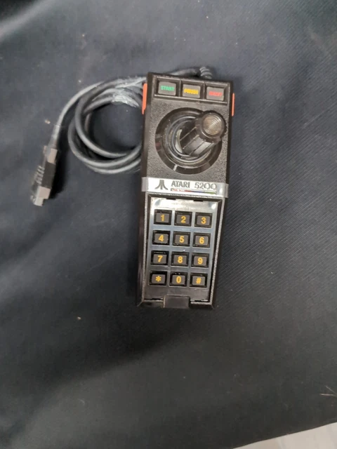 VINTAGE ORIGINAL ATARI 5200 Retro Joystick Controller Keypad Control D1 ...