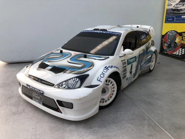 RC CAR TAMIYA Xb Tgs Nitro Focus Rs 1/10 4Wd.good Working See Vid, .12 ...
