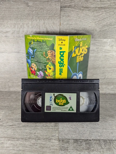 A BUG'S LIFE (VHS, 1999) Reversible VHS Sleeve Cover £5.95 - PicClick UK