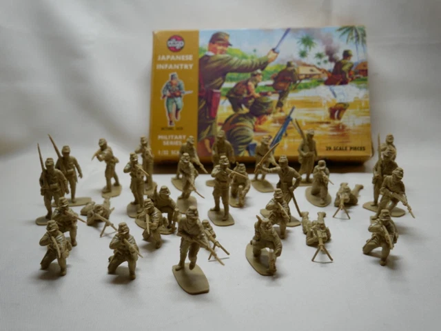 AIRFIX - JAPANESE Infantry - 1/32Nd Scale - Military Series - Boxed Set ...
