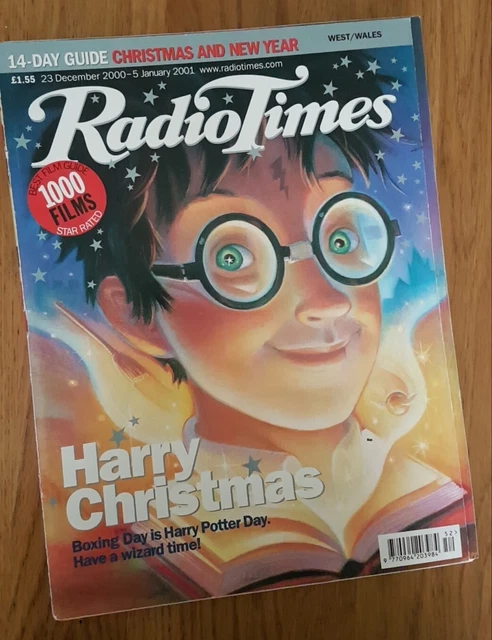 RADIO TIMES 23 Dec 2000 . Christmas & New Year Double Issue . Harry ...