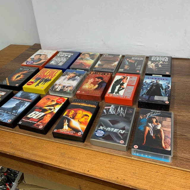 HUGE VHS VIDEO Tape Job Lot Collection - 18 Tapes £17.61 - PicClick UK