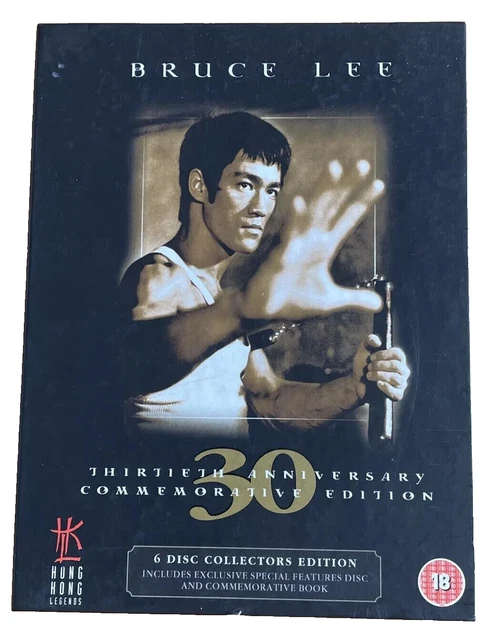 BRUCE LEE 30TH Anniversary Commemorative Box Set [DVD] £39.95 - PicClick UK