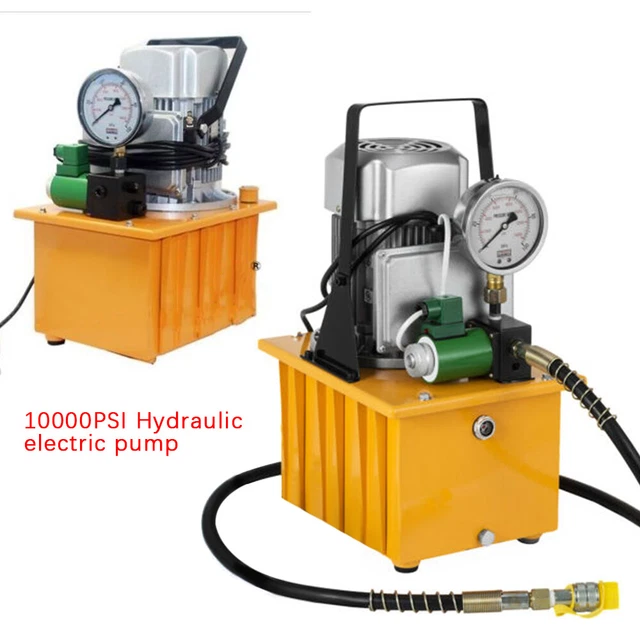 POMPA IDRAULICA ELETTRICA 700 bar & elettrovalvola gruppo idraulico 1400 giri/min! EUR 352,80 ...