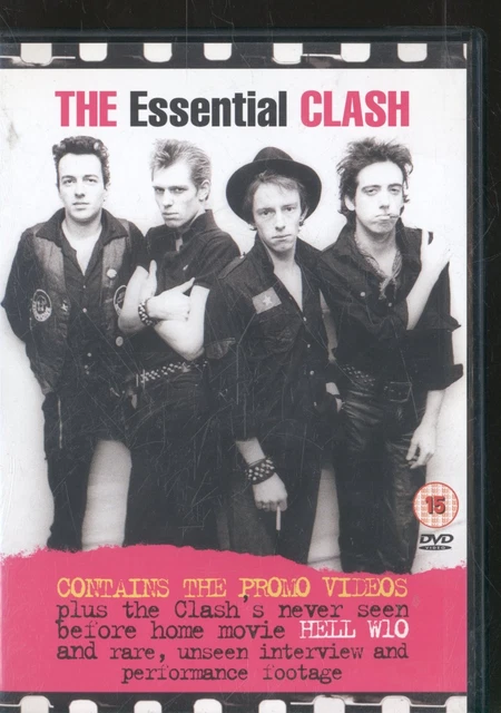 CLASH ESSENTIAL CLASH DVD UK Smv Enterprises 2003 plus extras DVD ...