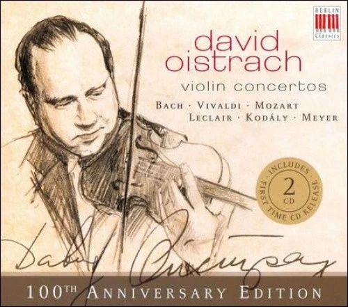 VIOLIN CONCERTOS (100TH Anniversary Edition) by Oistrach David Vln ...