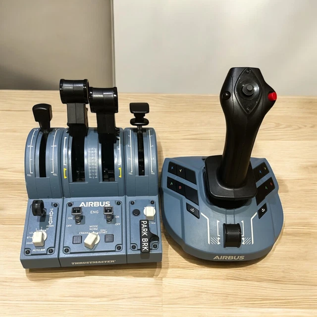 THRUSTMASTER TCA CAPTAIN Pack X Airbus Edition Flight Sim Controller £ ...