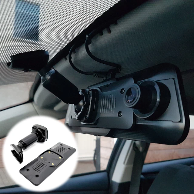 REAR VIEW MIRROR Back Panel Mount Bracket Interior DVR Holder Instead ...