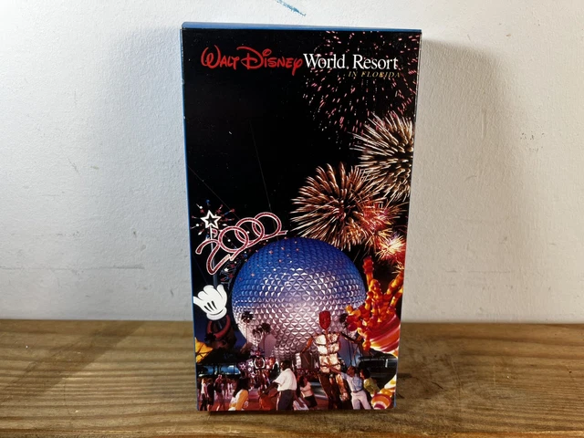 WALT DISNEY WORLD Resort 2000 VHS Millennium Celebrate The Future Hand ...