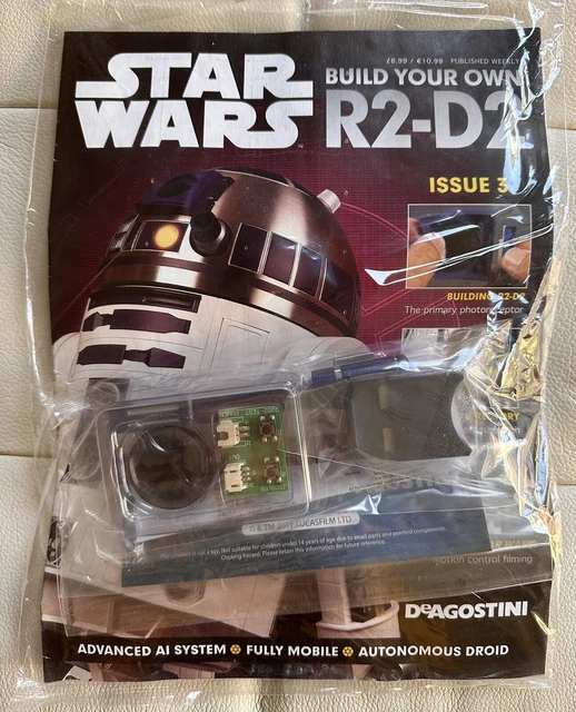 DEAGOSTINI STAR WARS Build Your Own R2D2 Issue 3 New £6.00 - PicClick UK
