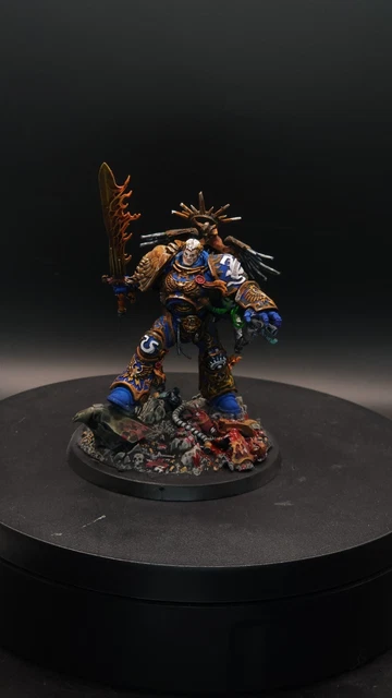 WARHAMMER 40K ROBOUTE Guilliman Primarch of The Ultramarines Painted £ ...