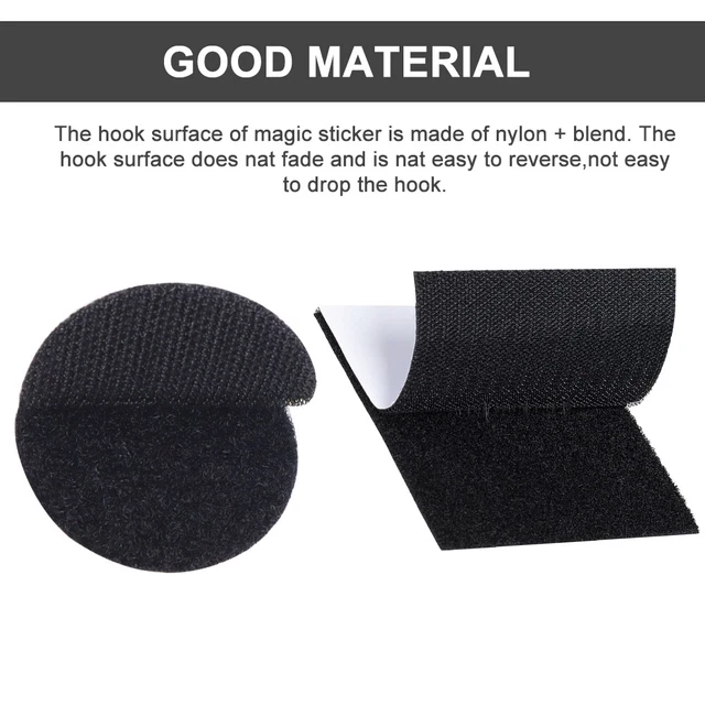 20PCS DOUBLE SIDED Tape Hook Loop Strip Storage Organizer SelfMats $5. ...