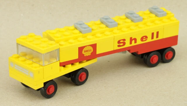 LEGO CLASSIC LEGOLAND 621-2 Camion cisterna a guscio completo EUR 23,29 ...