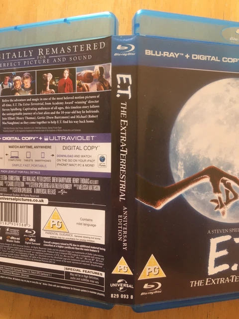 REMASTERED ANNIVERSARY EDITION E.T. The Extra Terrestrial Elliot ET ...