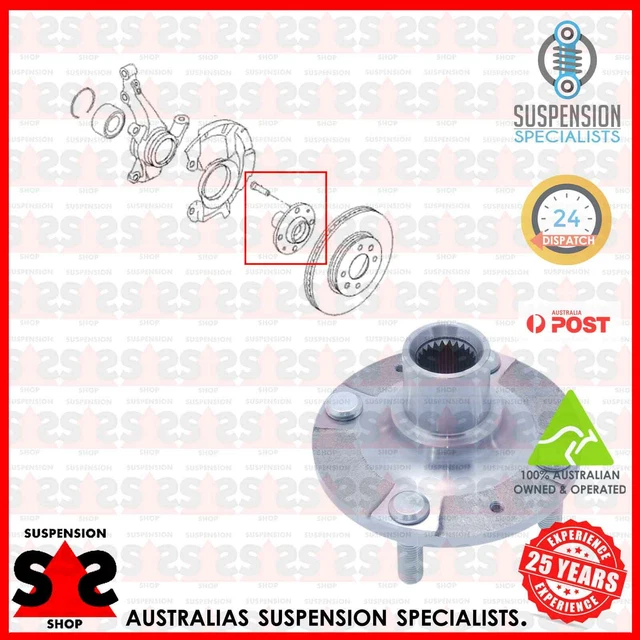 FRONT AXLE LEFT Or Right Wheel Hub Suit HYUNDAI Accent 1.6 CRDi ACCENT IV EUR 50,62 - PicClick FR