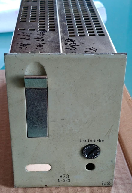 [RESERVATION] MAIHAK TELEFUNKEN V73 Mono Preamplifier Tube Amplifier ...