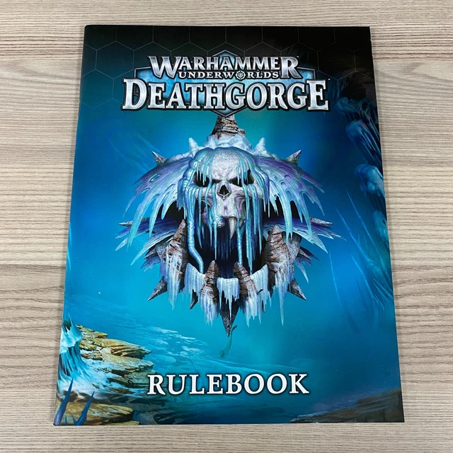 WARHAMMER UNDERWORLDS DEATH Gorge Rulebook Aos Slaanesh Idoneth Deepkin ...