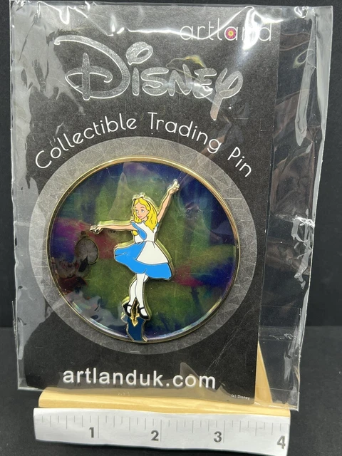 DISNEY ARTLAND ALICE in Wonderland Pin On Glass Series LE 200 Pin G01 ...