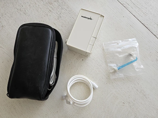 WATERPIK MINI 350-E vintage portable dental water flosser 1969 complete ...