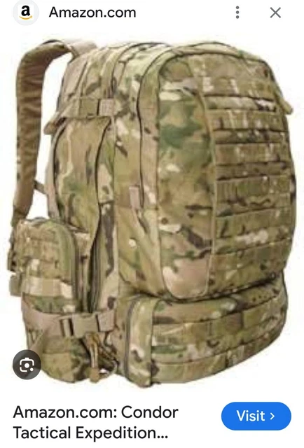 CONDOR MULTICAM 55 Litre Patrol Pack British Army MTP £55.00 - PicClick UK