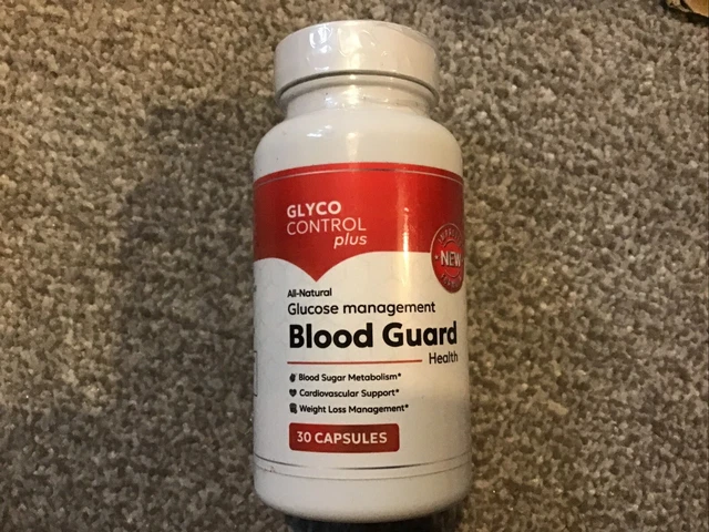 GLYCO CONTROL PLUS Glucose Management Blood Guard 30 Capsules BBE 05/26 £20.99 - PicClick UK