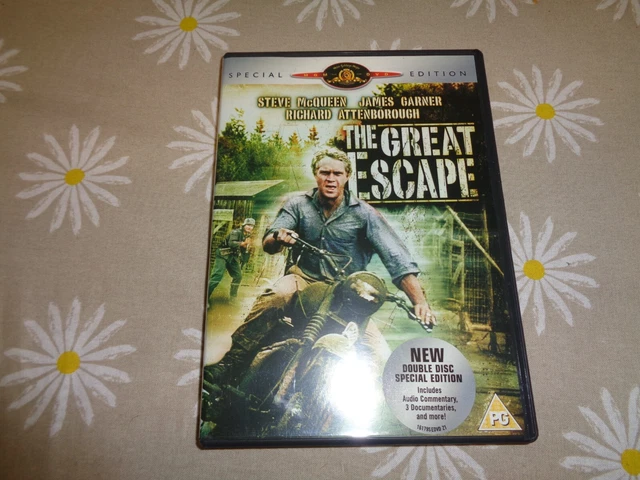 THE GREAT ESCAPE DVD (2002) Steve McQueen, Sturges (DIR) cert PG 2 ...
