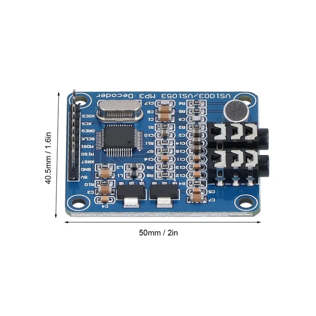 MP3 DECODER MODULE Decoding Board STM32 Microcontroller Development ...