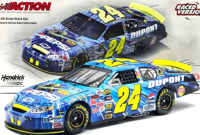 JEFF GORDON #24 1/24 Star Wars 2005 Talladega version gagnante course ...