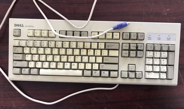 DELL KEYBOARD MODEL SK-1000REW Quietkey Wired Vintage $29.00 - PicClick CA