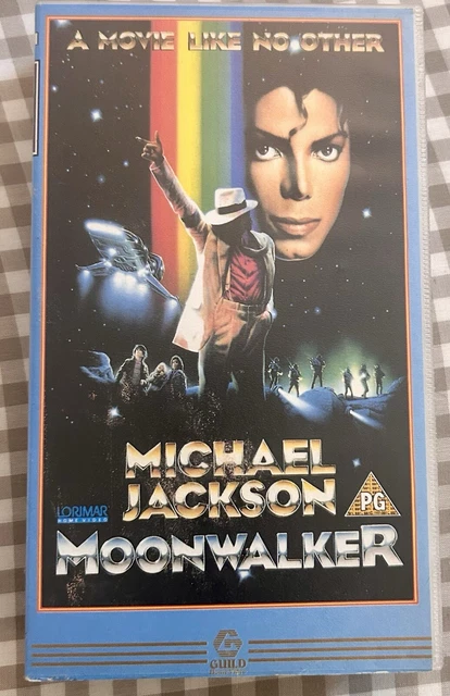 MICHAEL JACKSON MOONWALKER VHS videotape £4.99 - PicClick UK