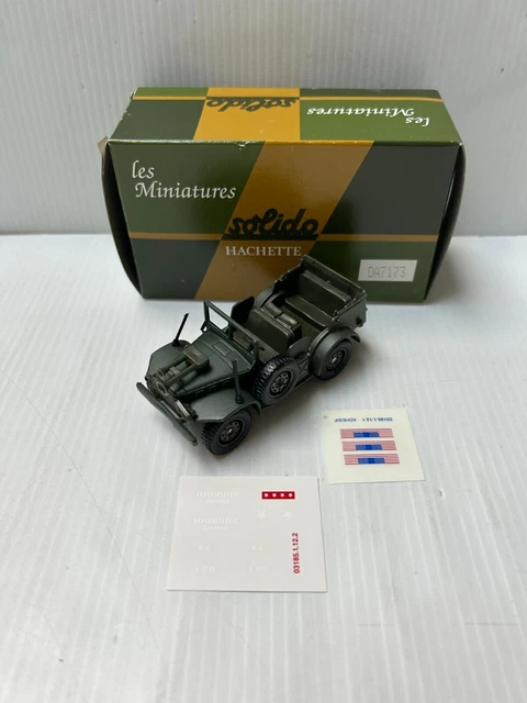 SOLIDO HATCHET MILITARY Collection Dodge 4x4 1/43 Military Vehicle £4. ...
