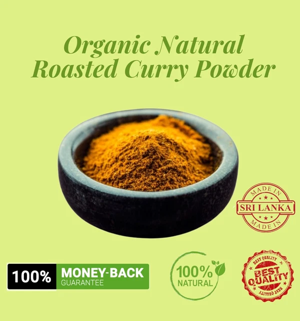 ORGANIC NATURAL ROASTED Curry Powder Sri Lankan Spices High Quality ...