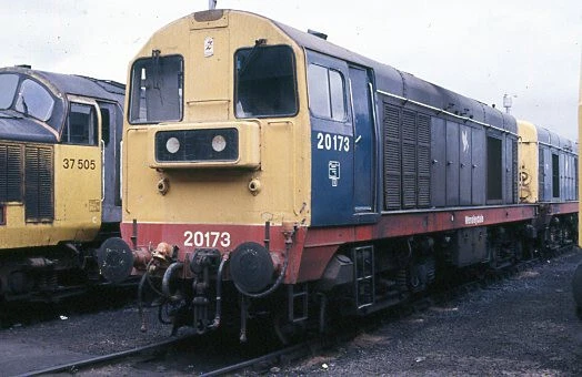 ORIGINAL COLOUR SLIDE of 20173 BR class 20 diesel loco £2.25 - PicClick UK