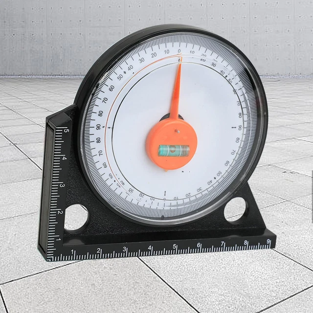 ANGLE SLOPE MEASURE Instrument Level Dial Inclinometer Slope ...